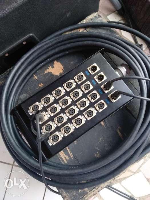 Snake stage cord wire cable 30 meters sound system concert church bar ...