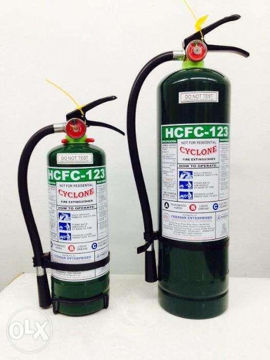 Fire extinguisher brandnew hcfc123 chemical and hfc236 chemical ...