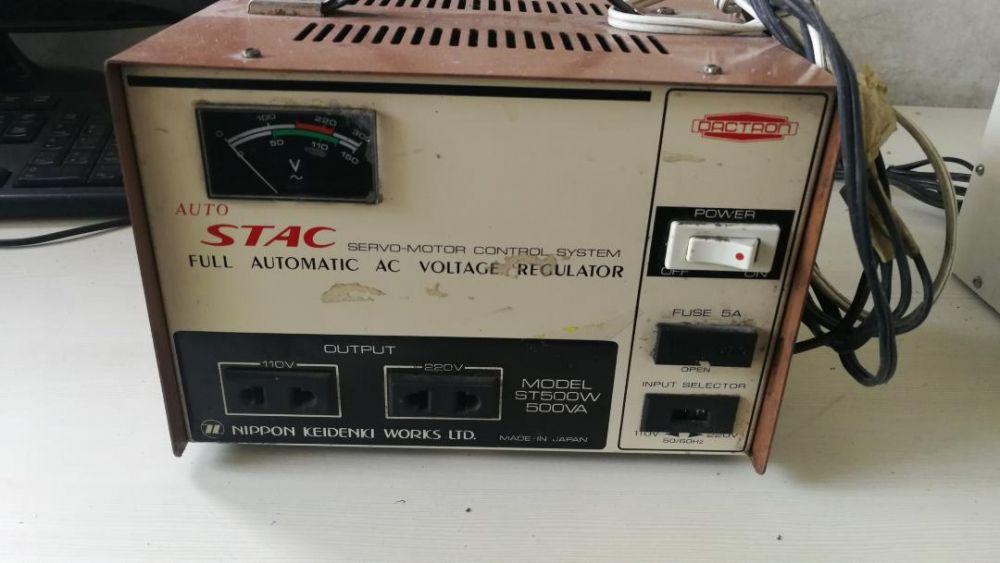 Stac AVR 500 watts servo type voltage regulator, Audio, Other Audio ...