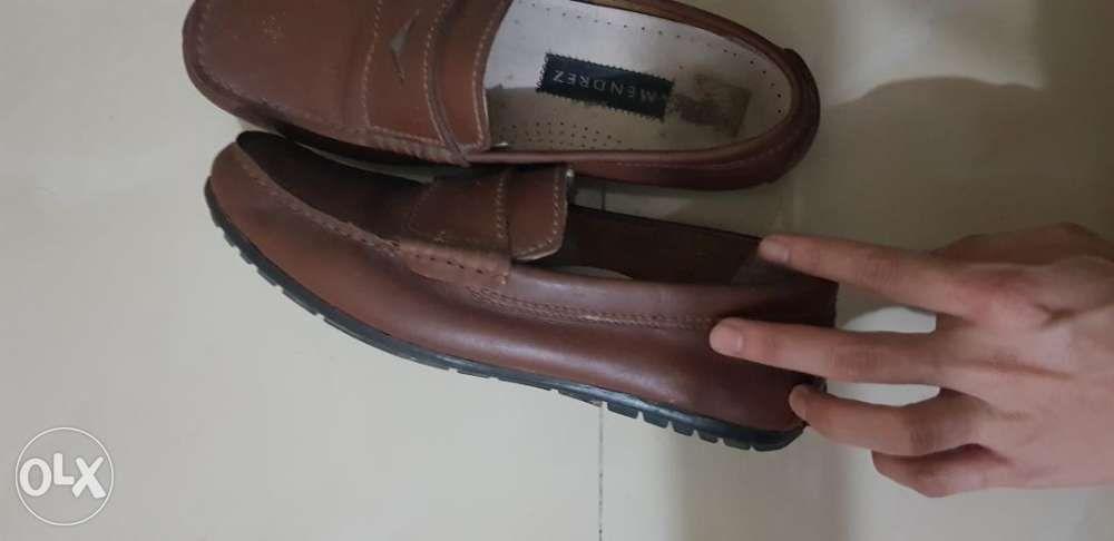 Mendrez brown leather shoes, Women's Fashion, Footwear, Sneakers on ...