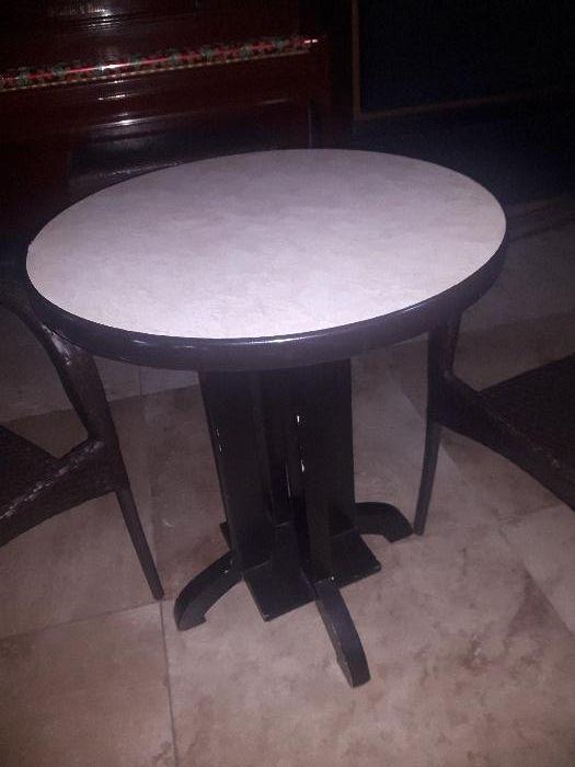 Table 24 inches Round Coffee Table, Furniture & Home Living, Home ...