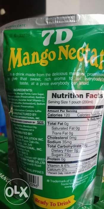 7D MANGO Puree, Food & Drinks, Packaged & Instant Food on Carousell