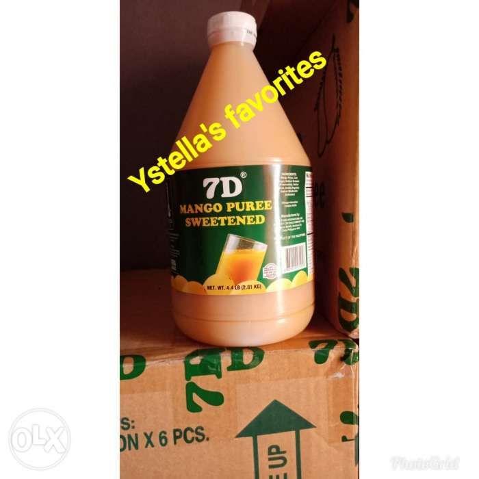 7D MANGO Puree, Food & Drinks, Packaged & Instant Food on Carousell