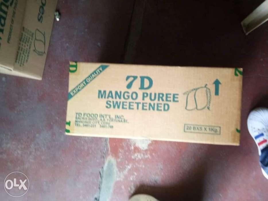 7D MANGO Puree, Food & Drinks, Packaged & Instant Food on Carousell
