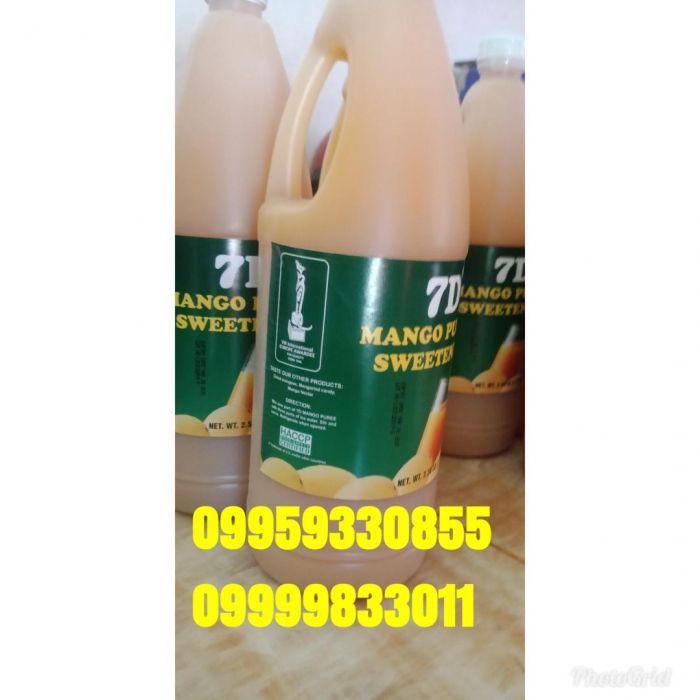 7D Mango Puree Sweetened, Health & Nutrition, Health Supplements ...