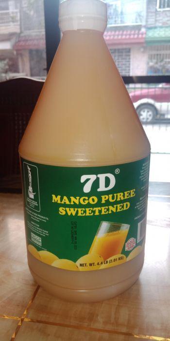 7D Mango Puree, Food & Drinks, Packaged & Instant Food on Carousell