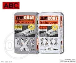Zemcoat skimcoat superfine, Furniture & Home Living, Home Improvement ...