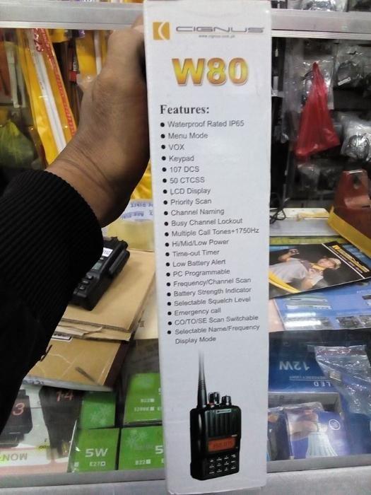 Cignus w80 Pro Two way Radio, Audio, Portable Music Players on Carousell