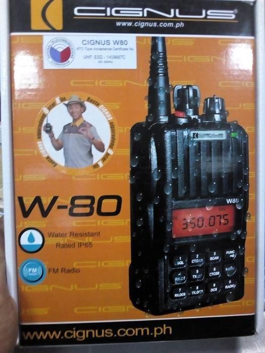 Cignus w80 Pro Two way Radio, Audio, Portable Music Players on Carousell
