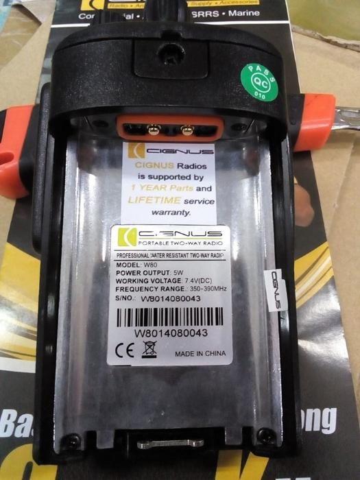 Cignus w80 Pro Two way Radio, Audio, Portable Music Players on Carousell