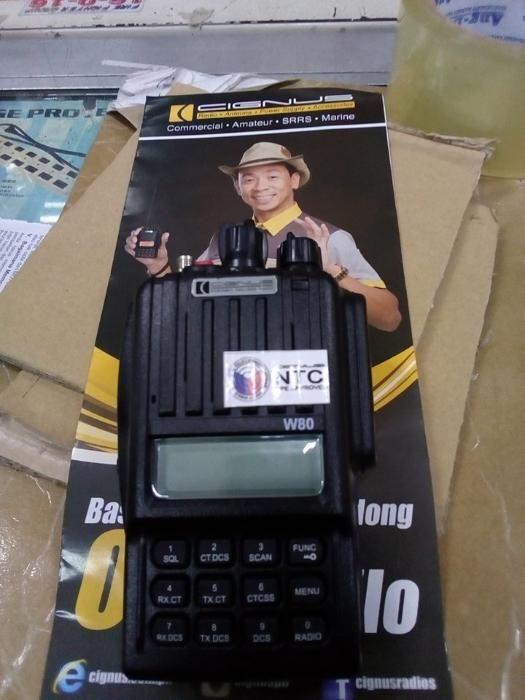 Cignus w80 Pro Two way Radio, Audio, Portable Music Players on Carousell