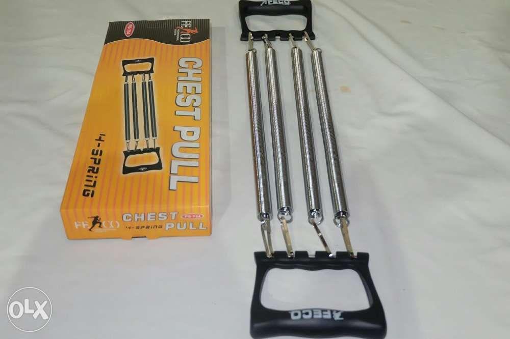 Brand New Feco Chest Pull 4 Spring Chest Expander POWER Twister, Sports ...