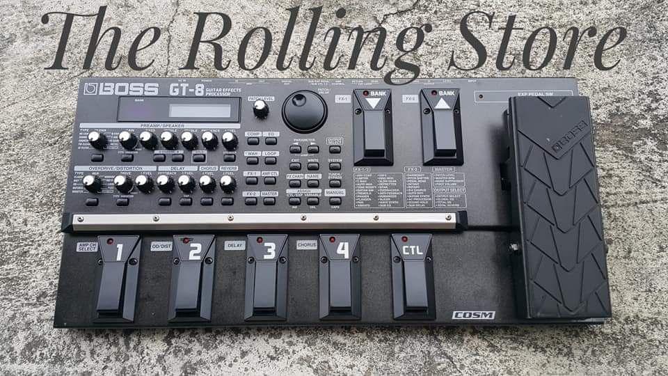 Boss GT8 Guitar Multi Effects, Audio, Other Audio Equipment on Carousell