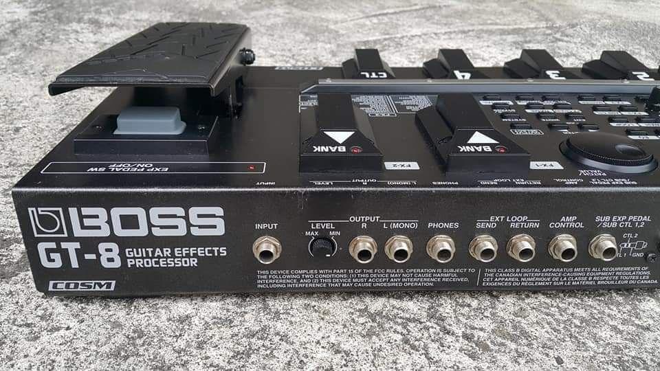 Boss GT8 Guitar Multi Effects, Audio, Other Audio Equipment on Carousell