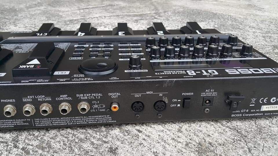 Boss GT8 Guitar Multi Effects, Audio, Other Audio Equipment on Carousell