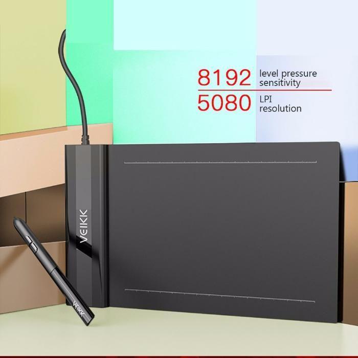 VEIKK S640 Digital Graphics Drawing Tablet 6*4 inch Pen Tablet ...
