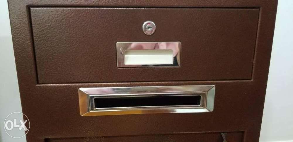 Money Cash Safe Vault with drop slot Unique Big size Heavy duty drawer ...