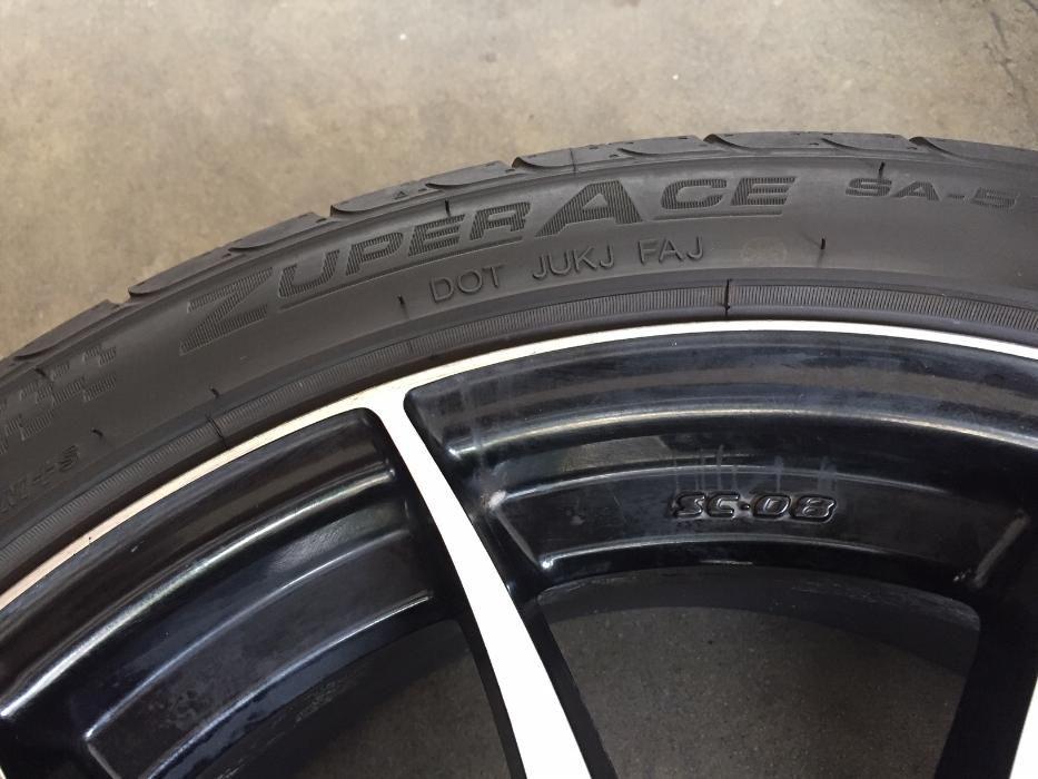 Lenso Mags SC08 Samurai with Westlake Zuper AceSA57 215 45 17, Car ...