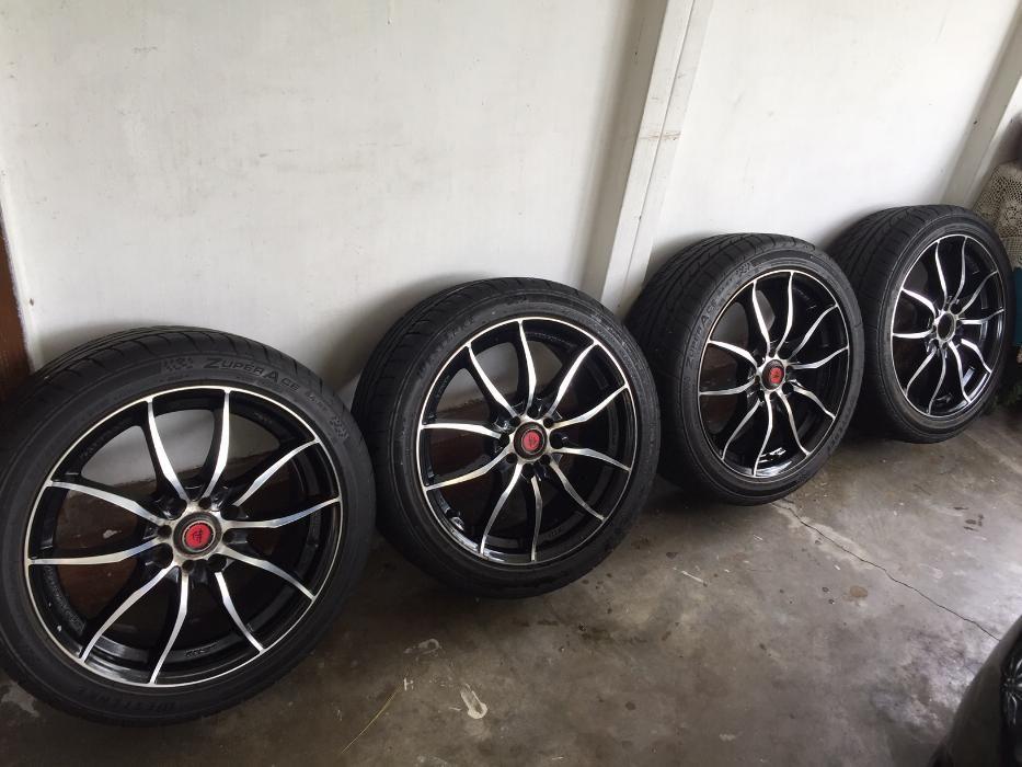 Lenso Mags SC08 Samurai with Westlake Zuper AceSA57 215 45 17, Car ...