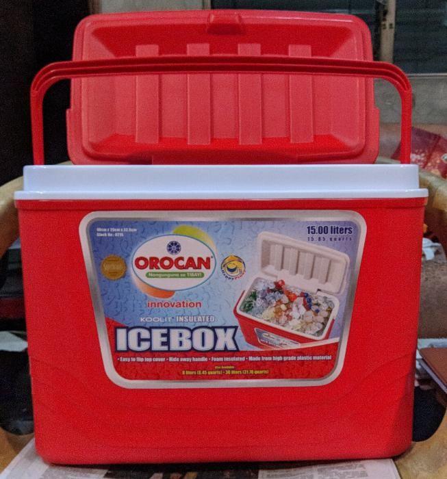 Orocan Ice Box insulated chest 15 liters, Furniture & Home Living ...