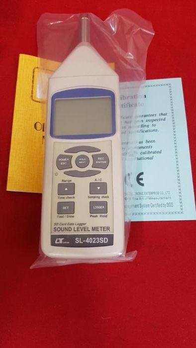 Sound Level Meter, Class 2, Datalogger, Noise Recorder, Lutron, SL ...