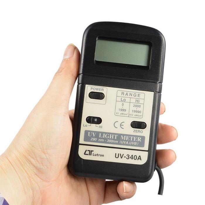 UV Light Meter, UVA Light Meter, UVB Light Meter, Lutron, UV-340A, Commercial & Industrial ...