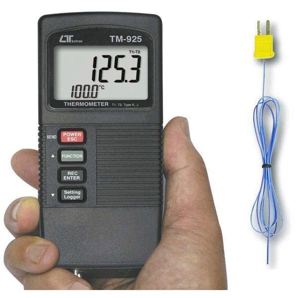 Dual Channel Thermometer, Thermocouple Thermometer, Digital Thermometer ...