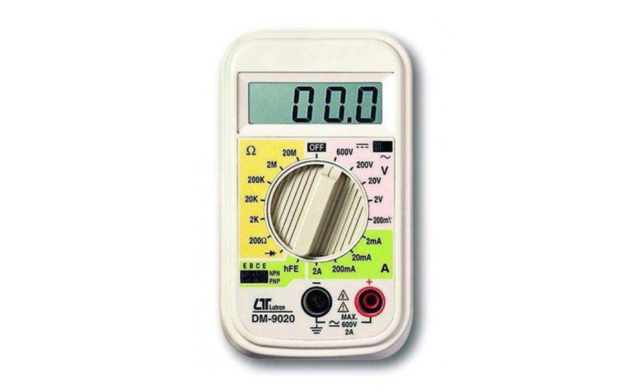 Multimeter, Pocket DMM, Digital Multimeter, Lutron, DM-9020, Audio ...