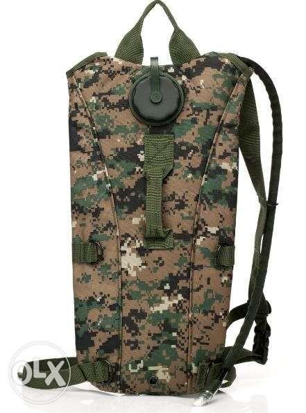 US ARMY 3L Camo Hydration Pack Water Bladder Backpack Hiking ZQ011D ...