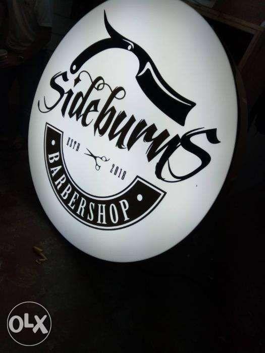 Signage Lighted made of Acrylic Embossed and Cut Out 2019, Business ...