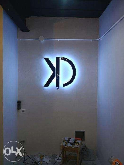 Signage Lighted made of Acrylic Embossed and Cut Out 2019, Business ...