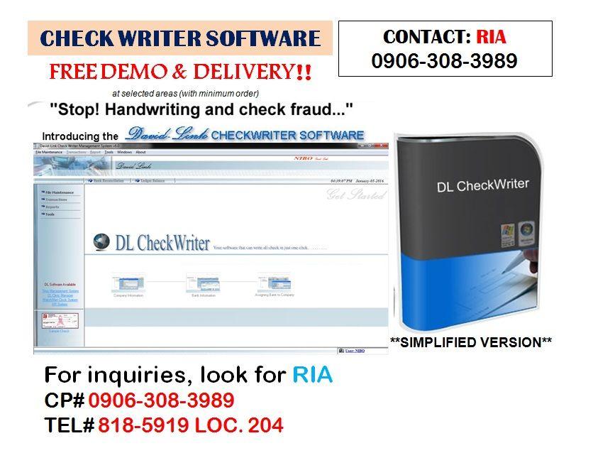 check_writer_software_free_printer_biometrics_shredder_binder_stamping ...