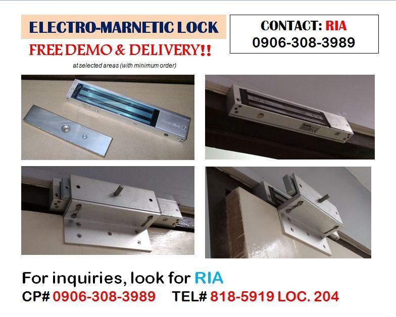 Electromagnetic lock doorlock access device RFID fingerprint scanner ...
