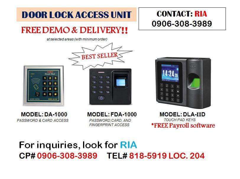 Electromagnetic lock doorlock access device RFID fingerprint scanner ...