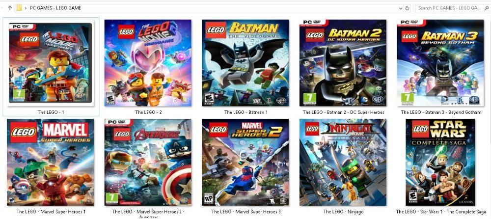 PC GAMES - Lego games, Video Gaming, Video Games, PlayStation on Carousell