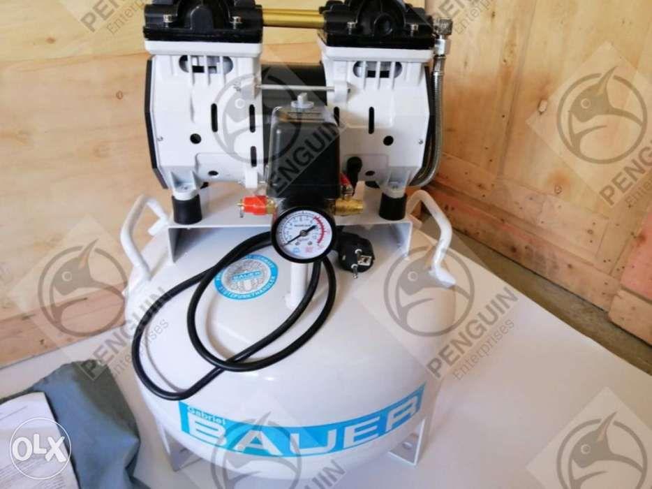 BAUER AIR COMPRESSORS Round type tank series Silent type Air oil less ...