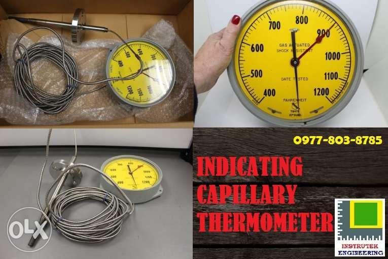 Indicating Capillary Thermometer FREE CALIBRATION, Commercial ...