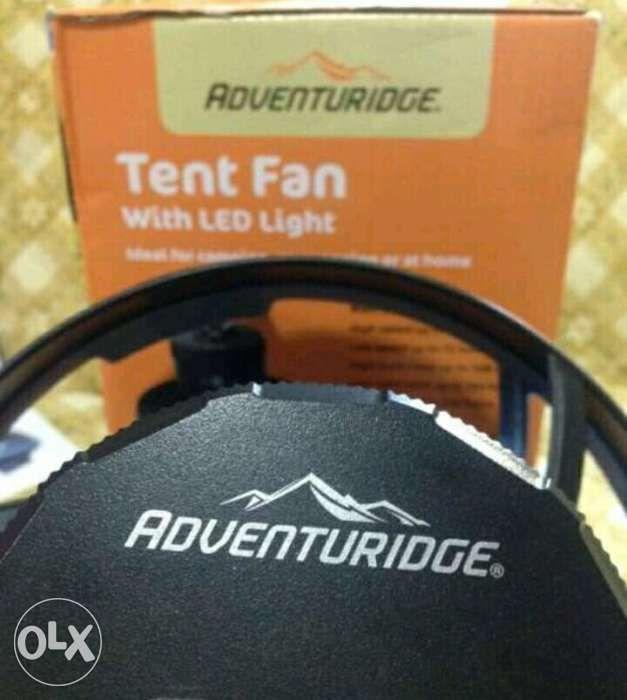 Adventuridge Camping Camp Tent Electric Battery Fan Light Flashlight ...