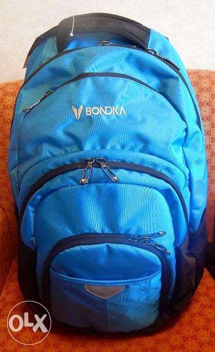 Bondka Backpack Milan Red and Royal Blue and Starship Black NewUSA, Men ...