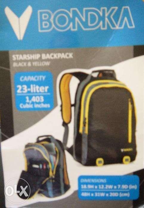 Bondka Backpack Milan Red and Royal Blue and Starship Black NewUSA, Men ...