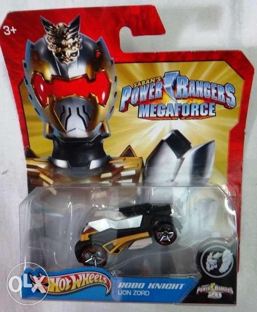 Power Rangers Megaforce Die Cast Cars Vrak and Robo Knight NewUSA ...