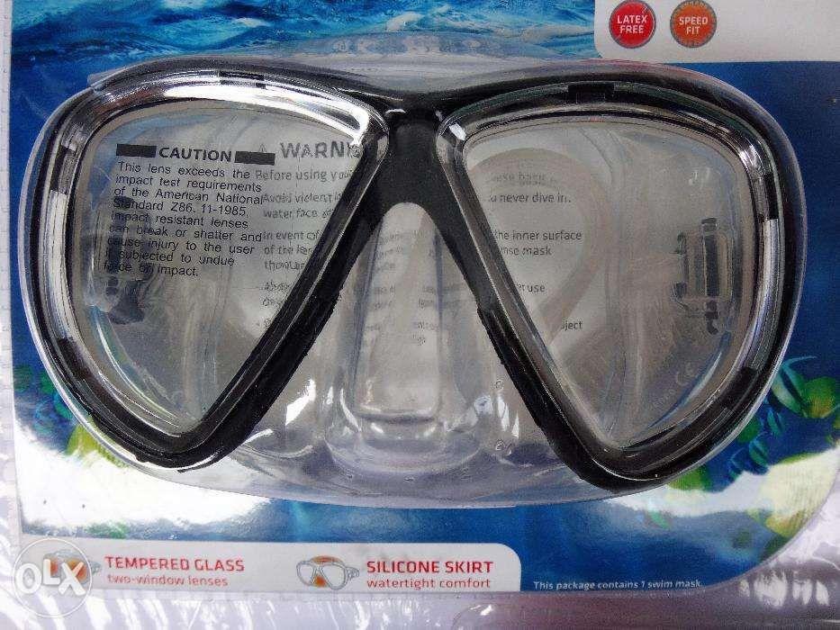 Speedo Dive Swim Mask Adult Explorer White Black Yellow NewUSA, Sports ...