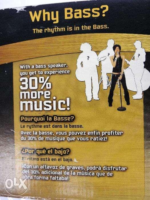 Bazooka Subwoofer Amplified Tube 6 Inch 100 Watts BTA6100 Almost New ...