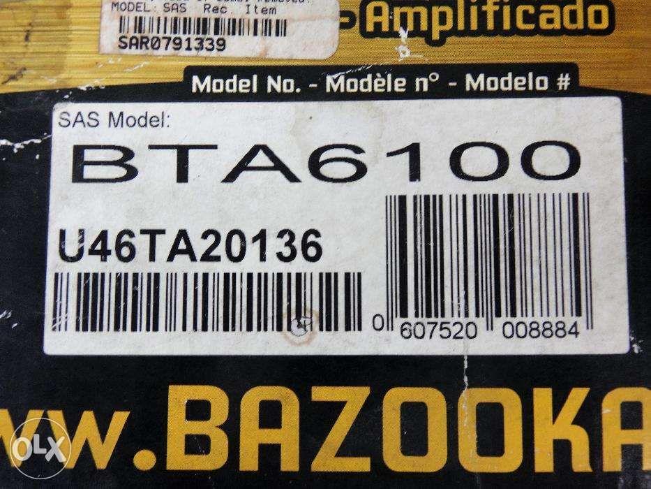 Bazooka Subwoofer Amplified Tube 6 Inch 100 Watts BTA6100 Almost New ...