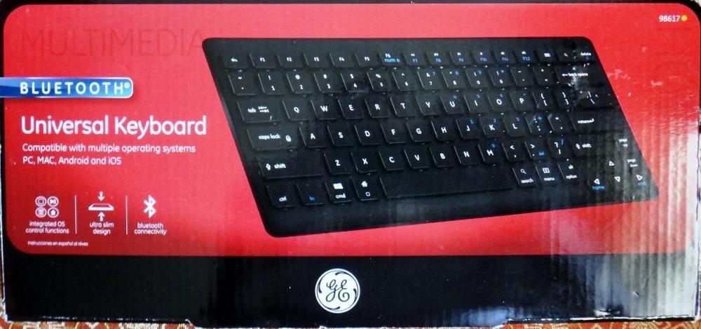 GE Jasco Wireless Bluetooth Keyboard 98617 NewUSA on Carousell