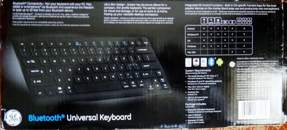 GE Jasco Wireless Bluetooth Keyboard 98617 NewUSA on Carousell