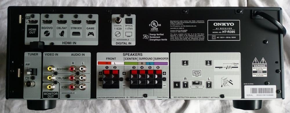 Onkyo Home Theater System 5.1 Channel HT-S3800 110V NewUSA, Audio, Soundbars, Speakers ...