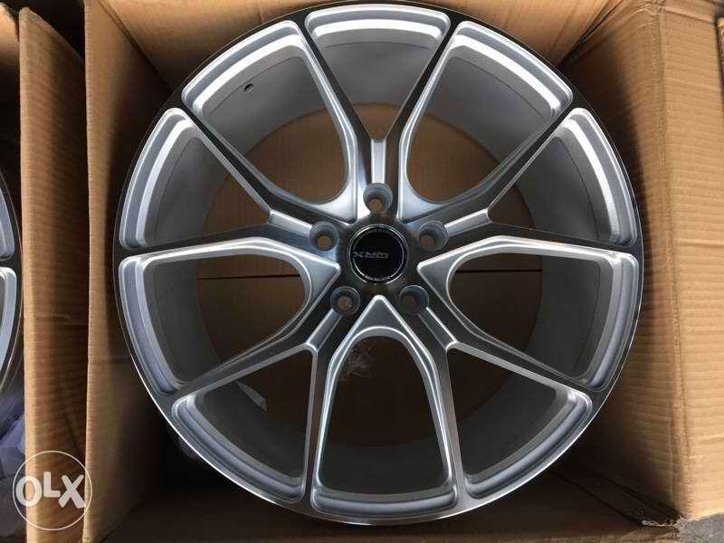 18" QRX bnew magwheels 5holes pcd 114 silver color, Car Parts ...