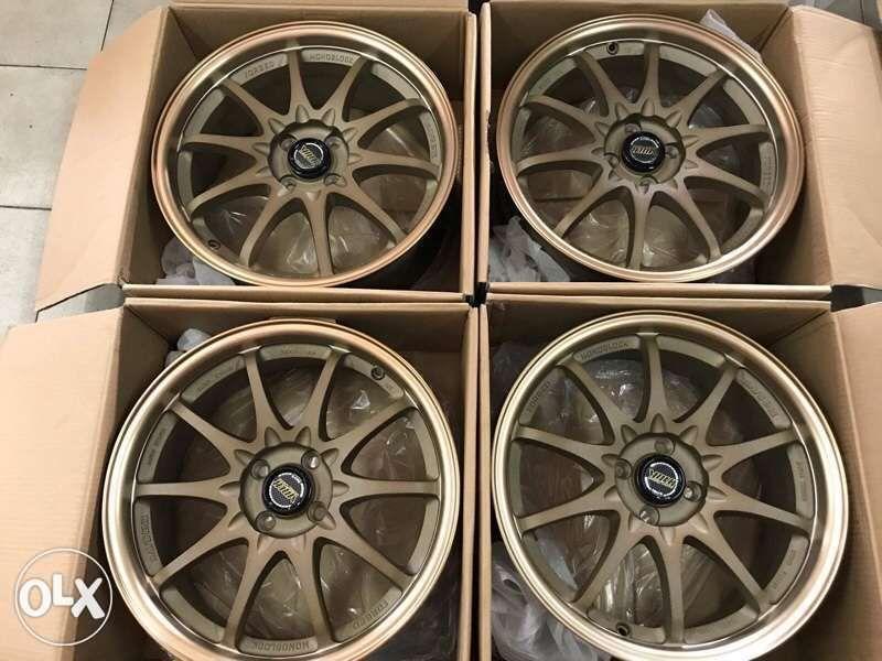 17" Ce28 sandbronze code C34 mags 4Holes pcd 100 , Car Parts ...