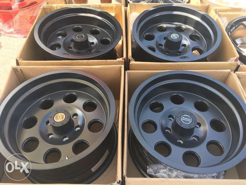 18 American Racing Mags 6Holes PCD139 matte black, Car Parts ...